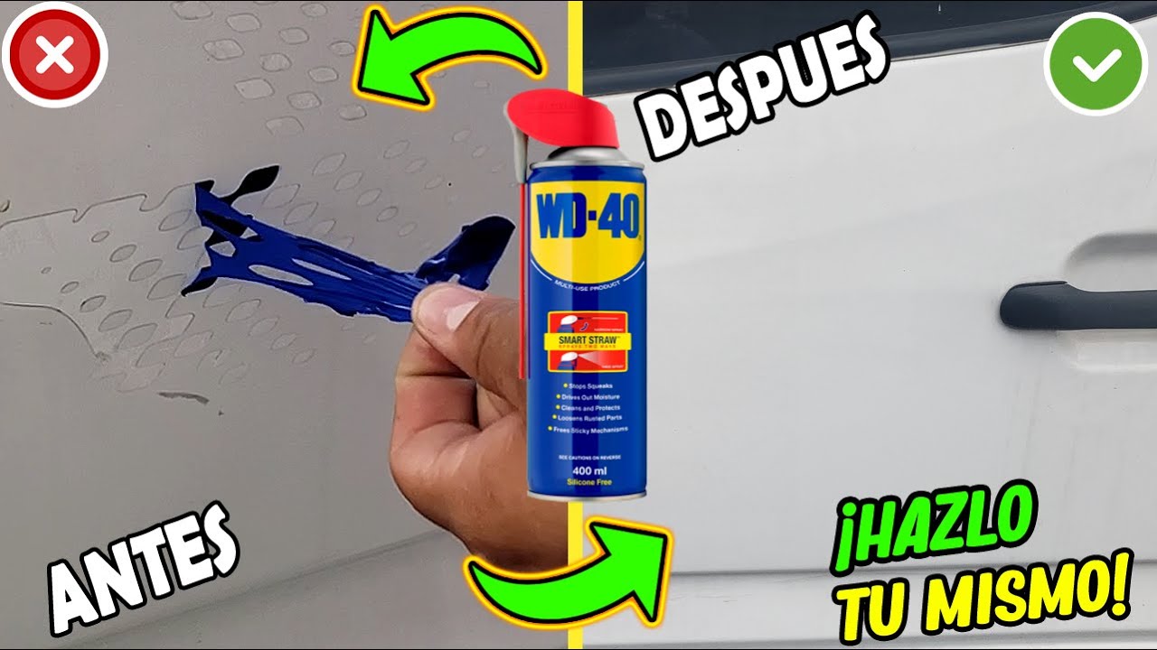 5 trucos efectivos para sacar stickers del auto