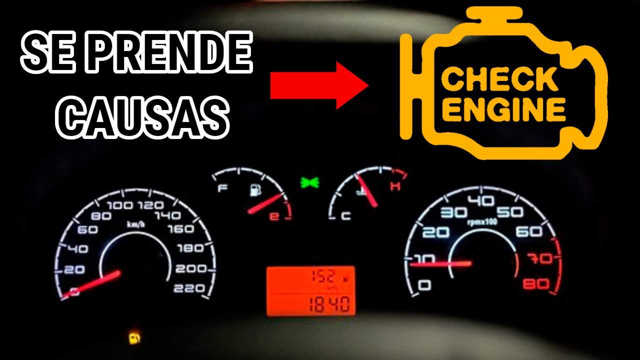 Descubre por qué parpadea el check engine en tu coche