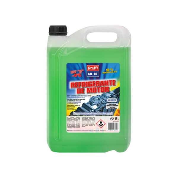 Líquido refrigerante para carro: previene el sobrecalentamiento