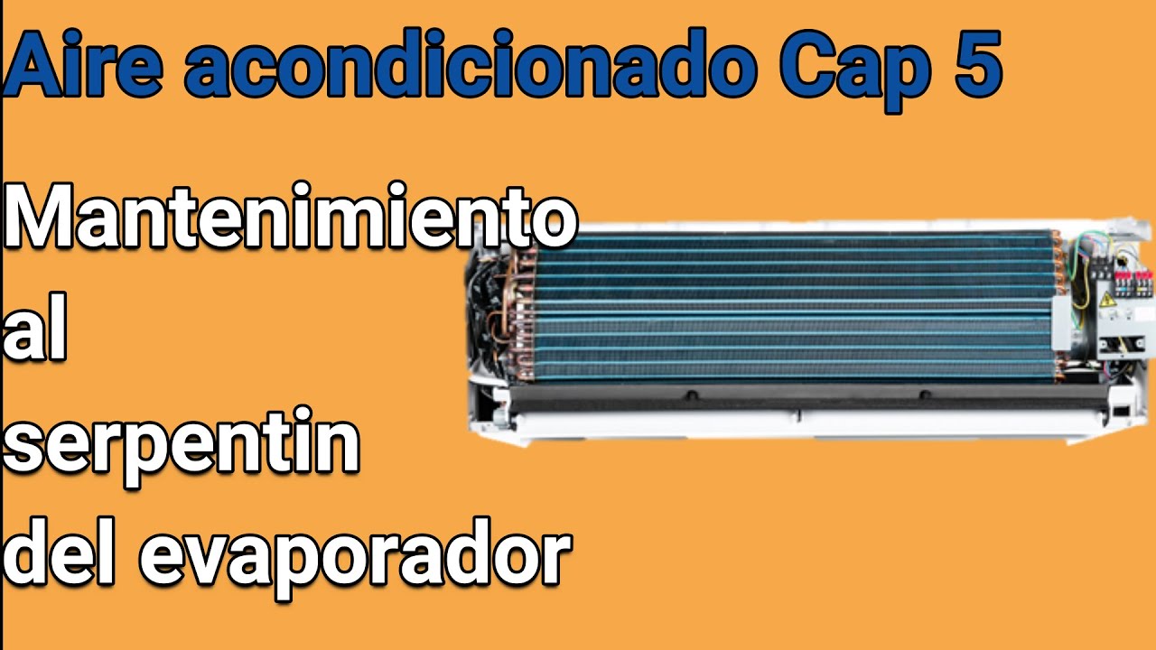 ¿Qué hacer si el evaporador está sucio? Aprende aquí.